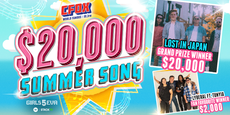 $20,000 Summer Song – Grand Prize Winners | CFOX