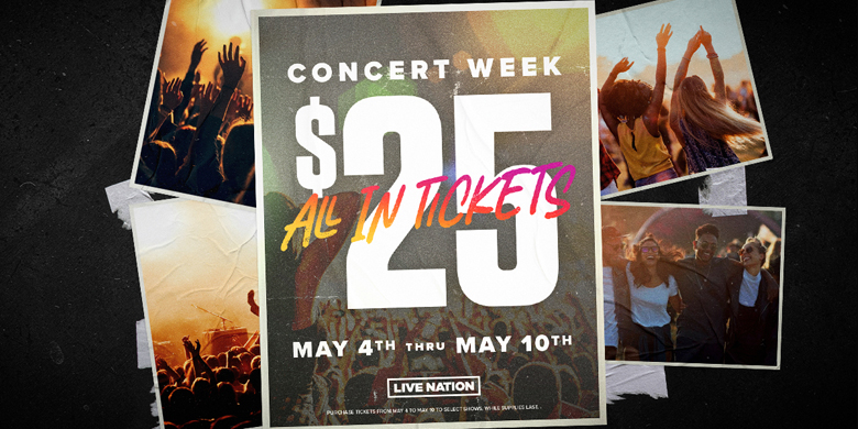 Win a concert week, concert pass with Live Nation | CFOX