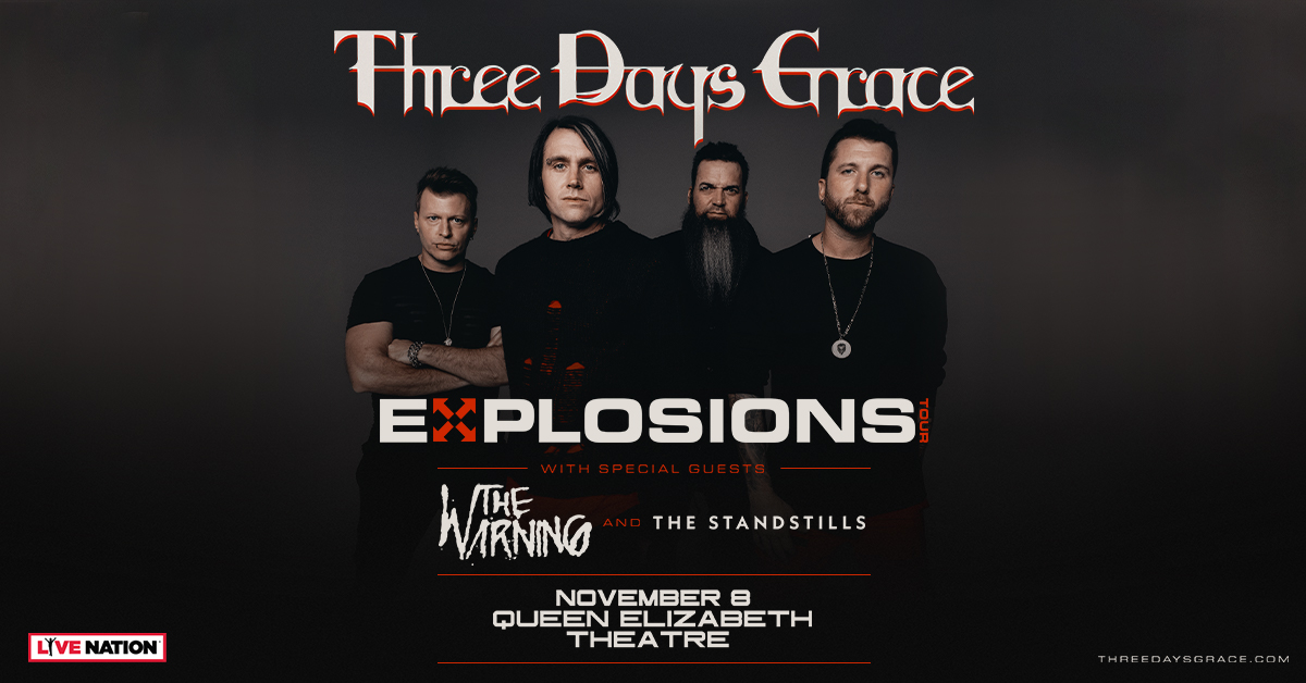 WIN A Three Days Grace VIP Concert Experience | CFOX